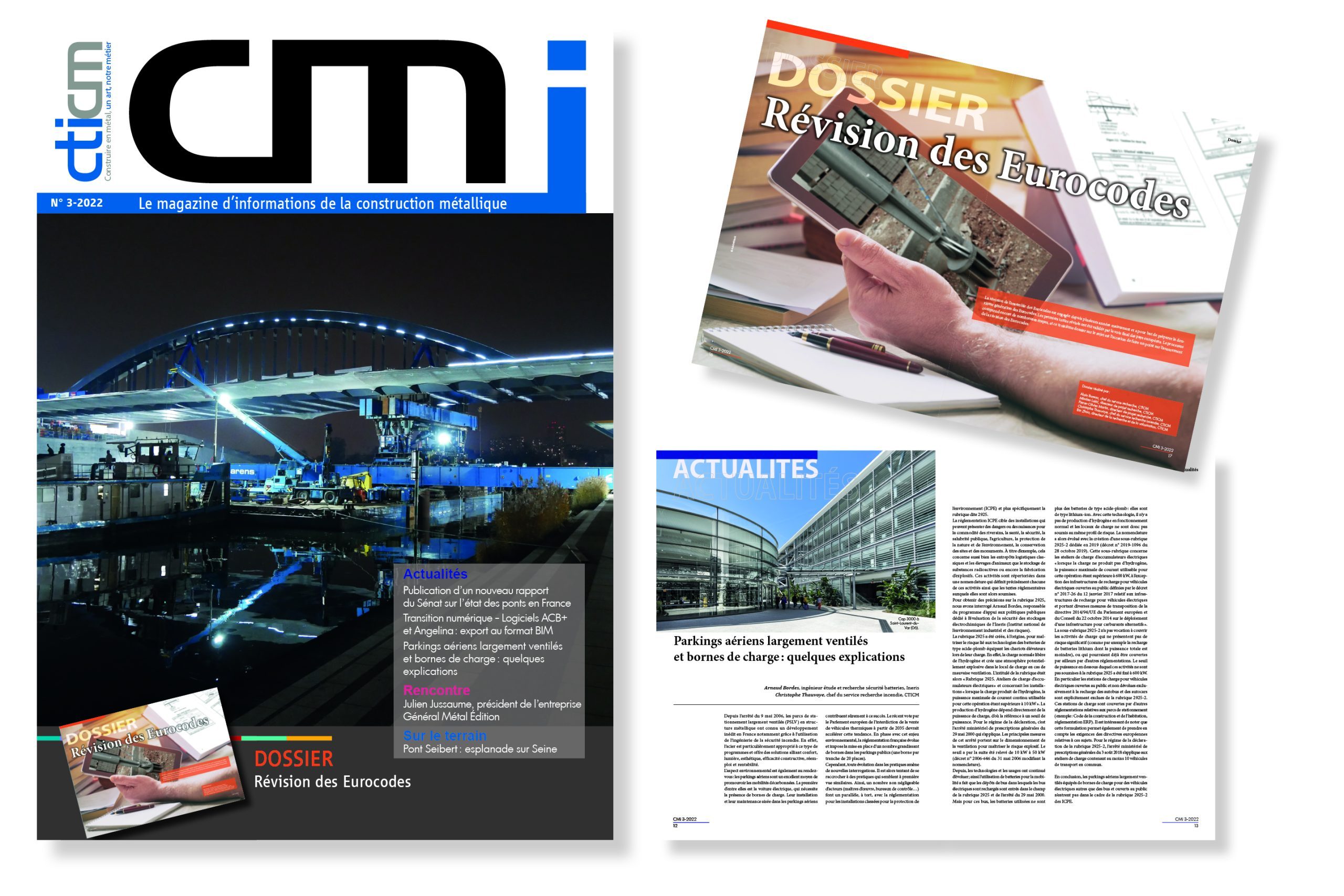 CMI 3-2022 vient de paraître | CTICM